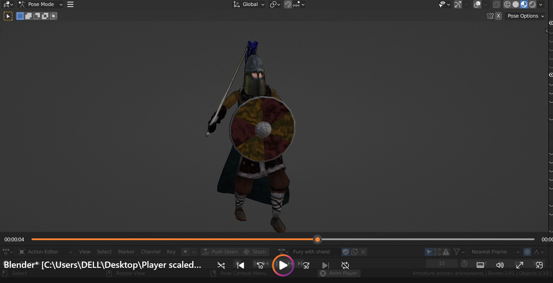 ArtStation - 3D Blender character animations for Unity - stylized as ...