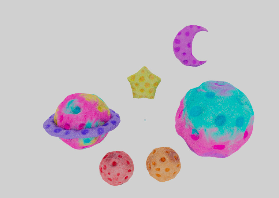 Grace Combs - marshmallow planets