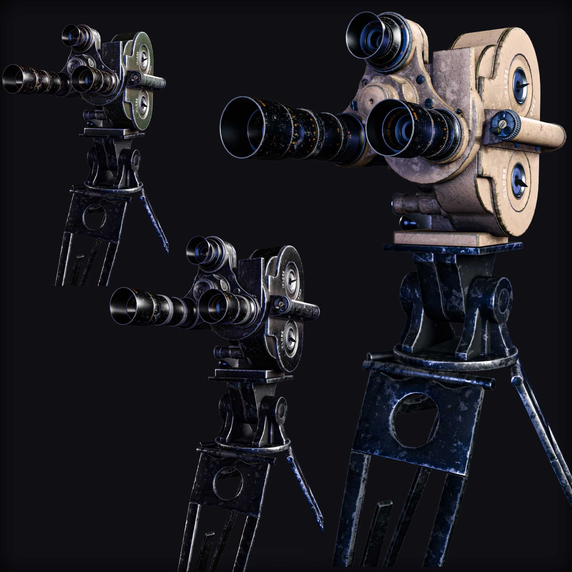 ArtStation - Military Camera WW2