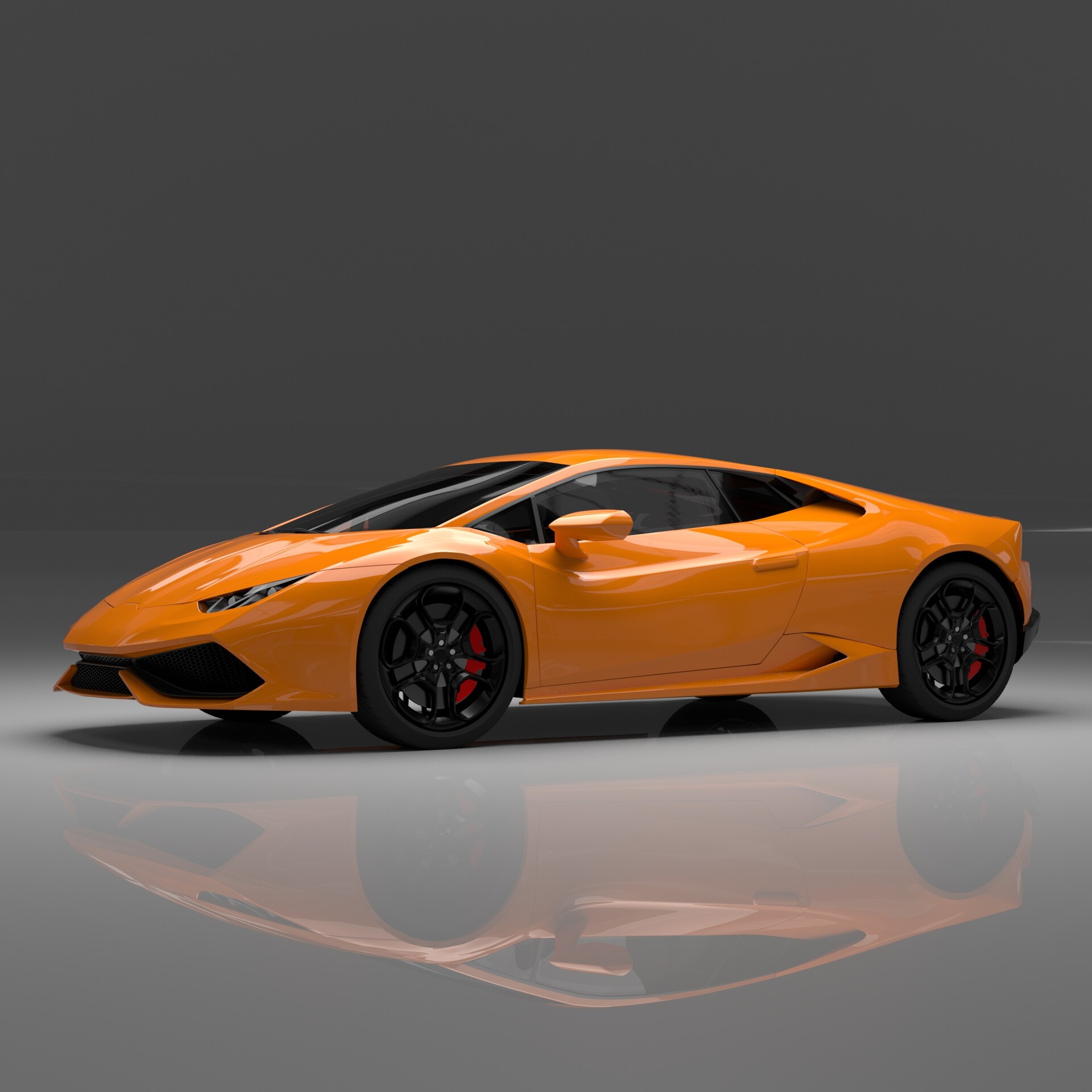 ArtStation - Lamborghini Huracan Car 3D Model