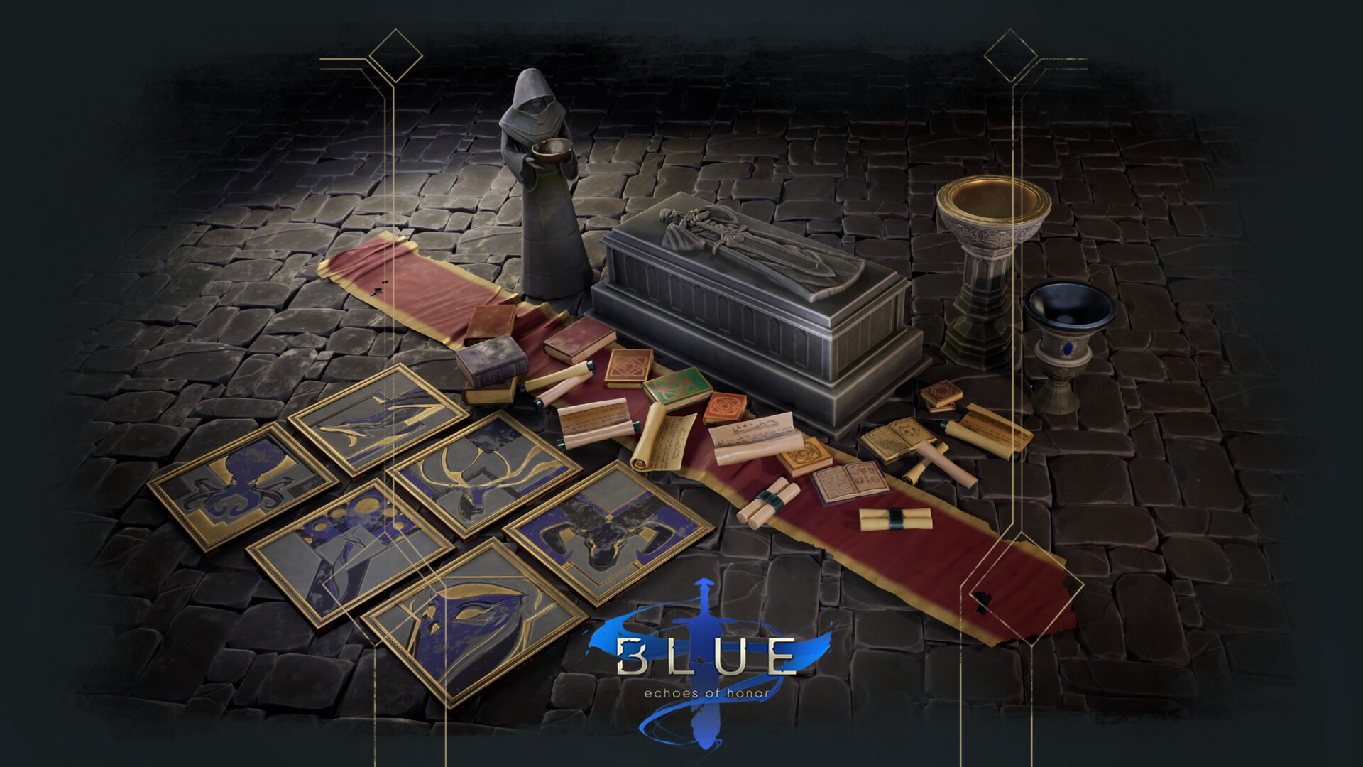 ArtStation - Blue Echoes Of Honor : Props