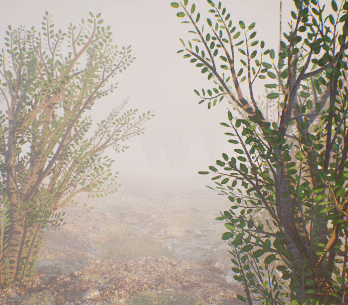 ArtStation - Leaves in the Wind