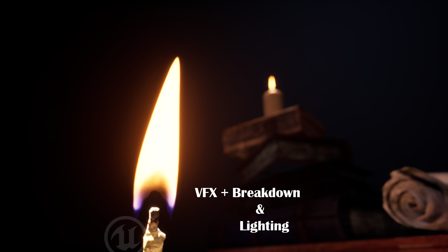 ArtStation - Candle VFX / Lighting Study