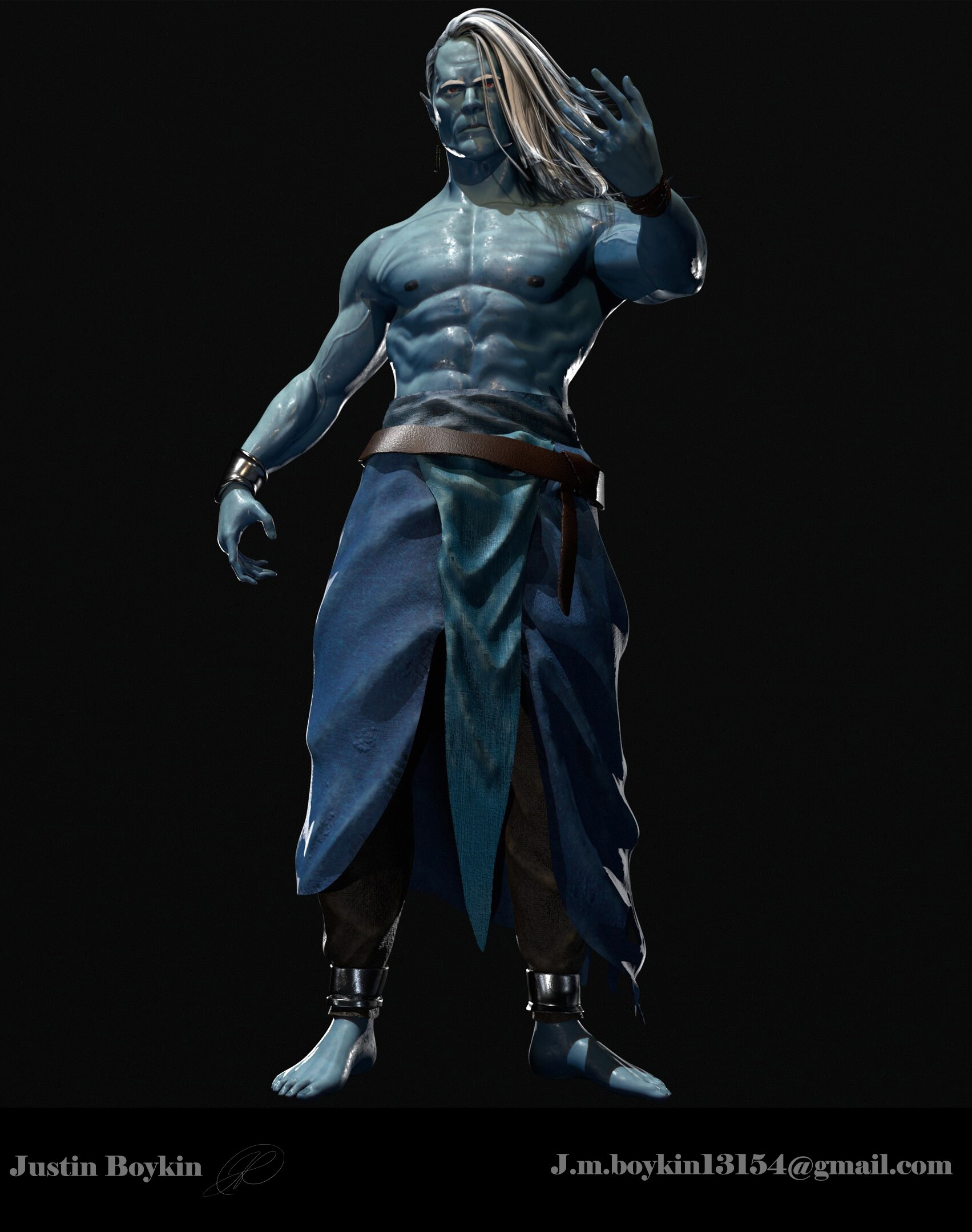 ArtStation - Slayer Elf Game Model