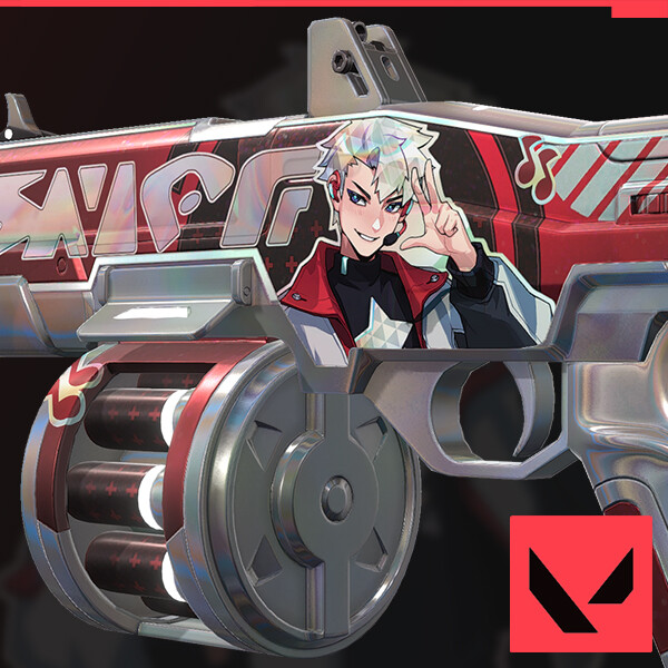 ArtStation - Valorant Bubble Pop Judge 3D Work