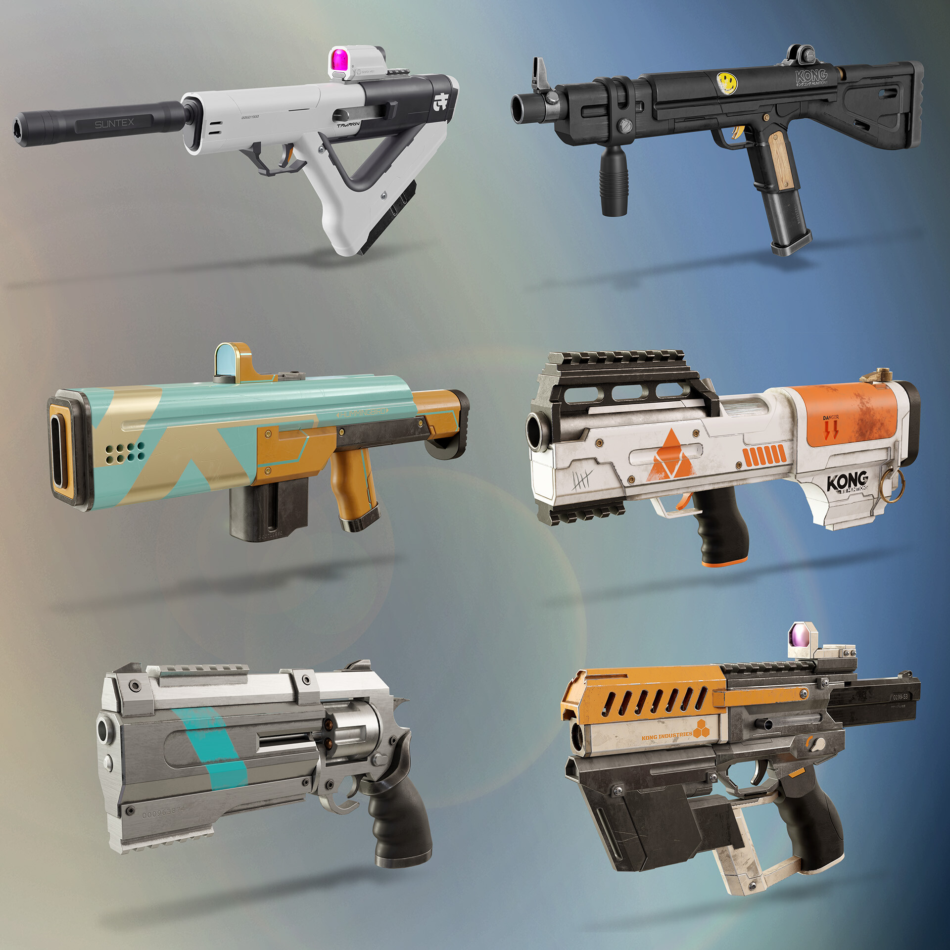 ArtStation - The Weapon Cache