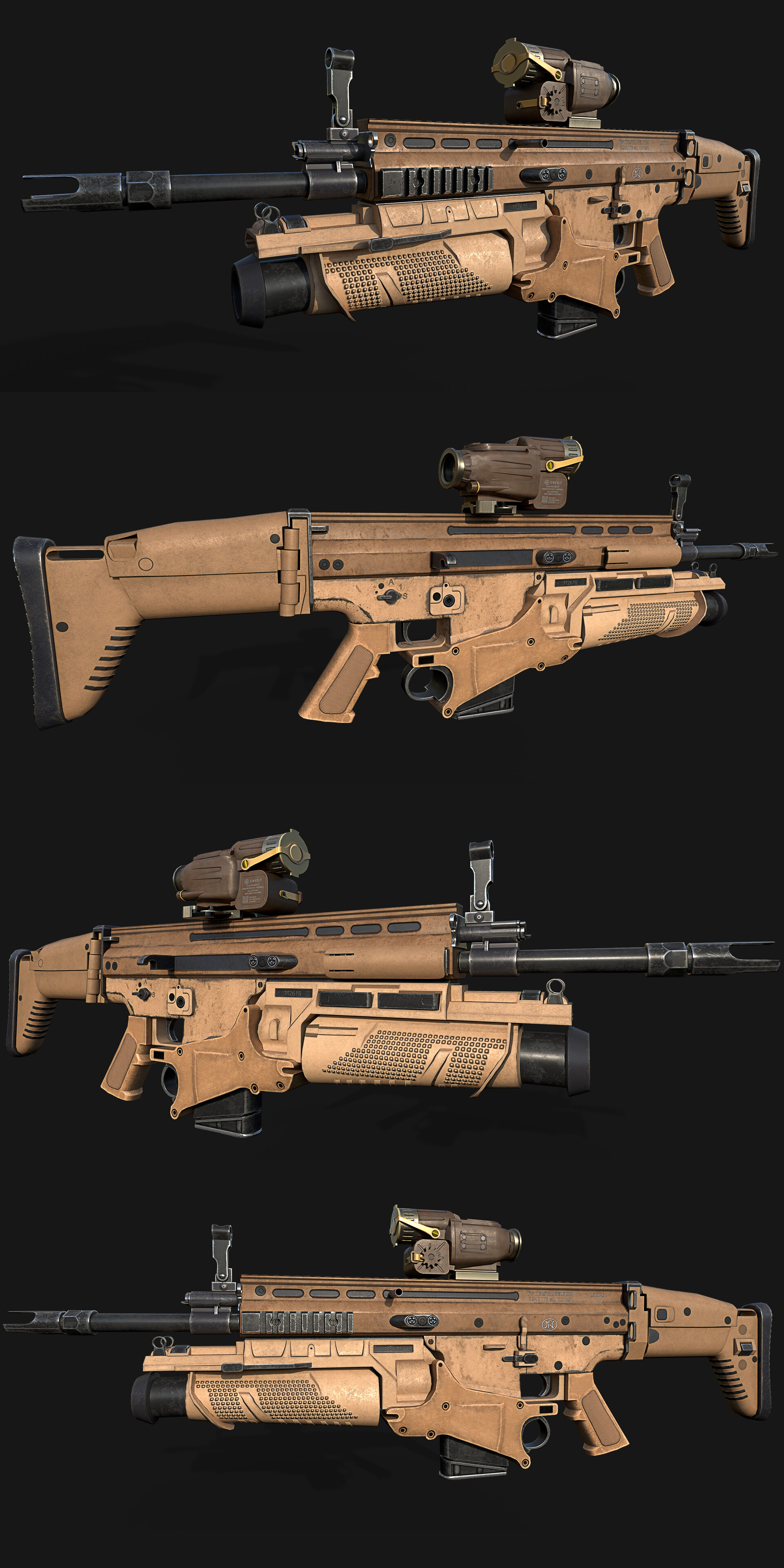 ArtStation - FN Scar