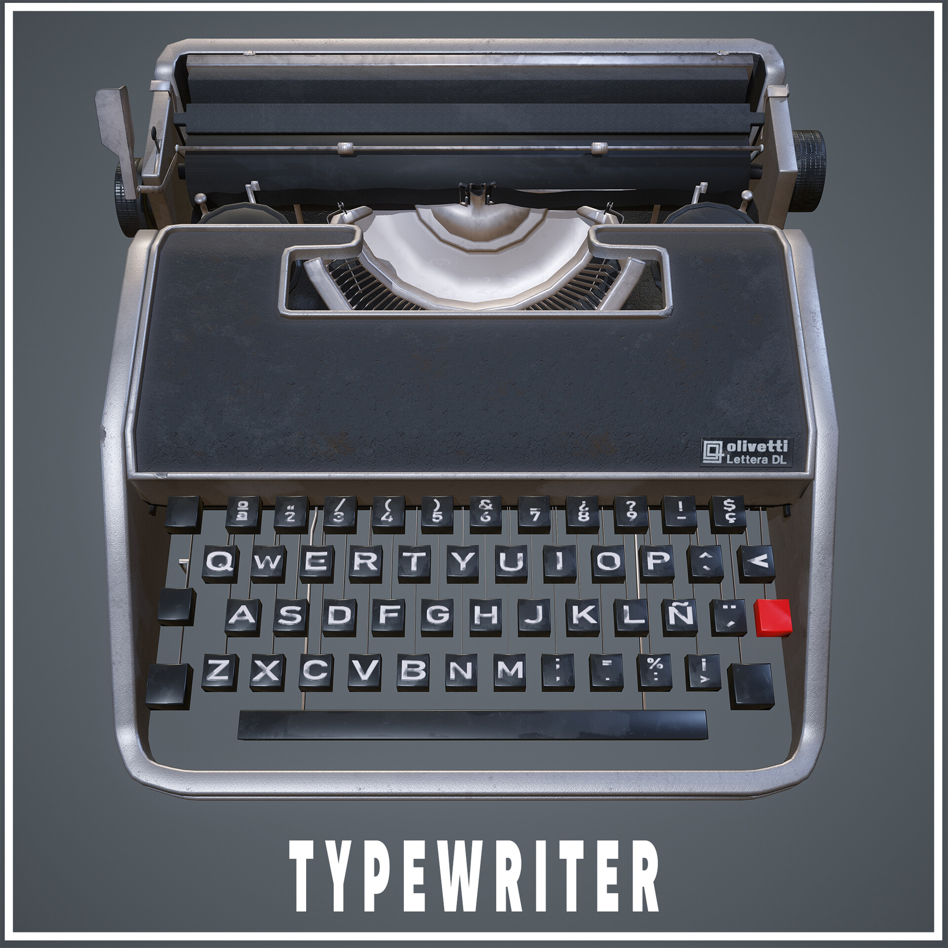 ArtStation - TYPEWRITER