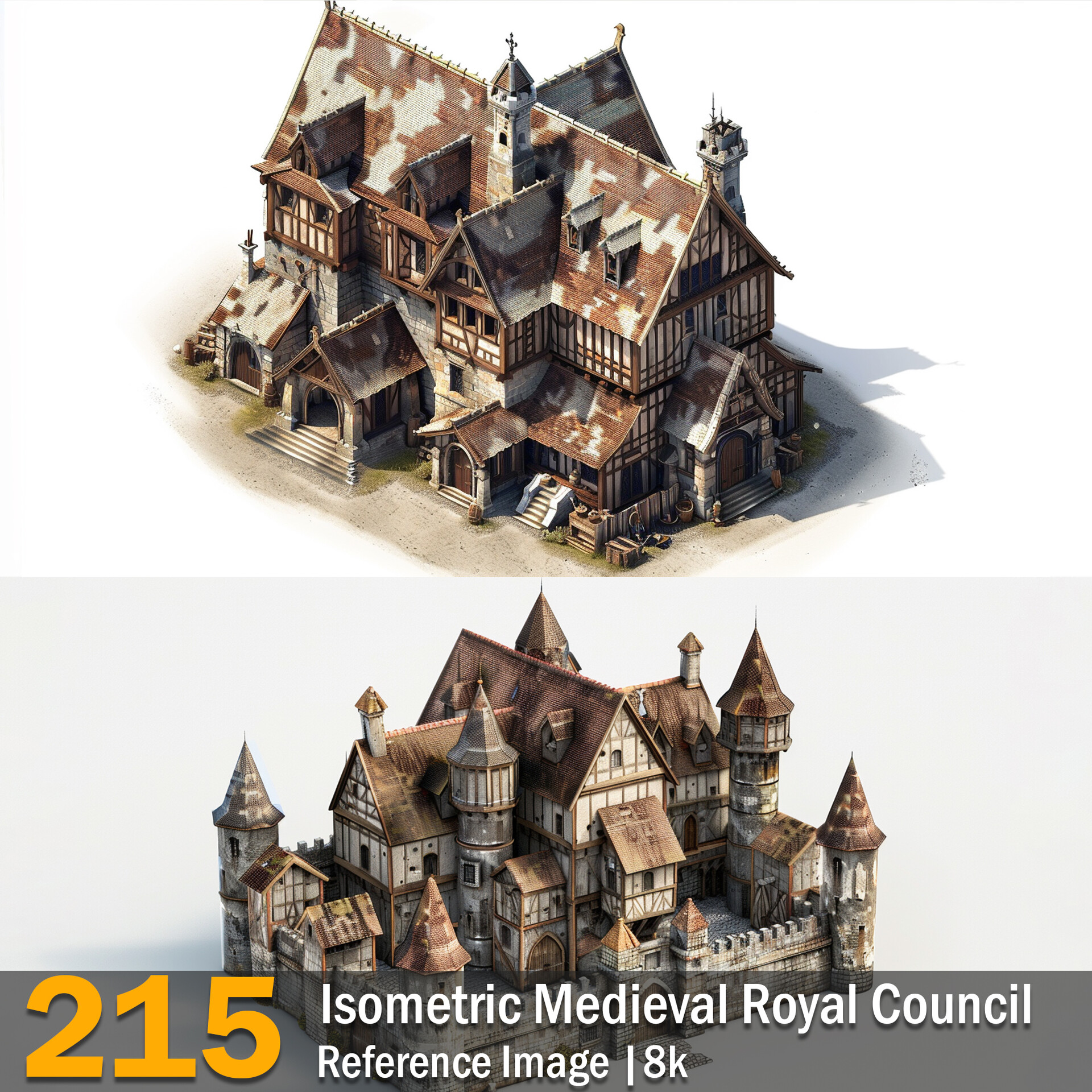 ArtStation - Isometric Medieval Royal Council | Reference Images | 8K