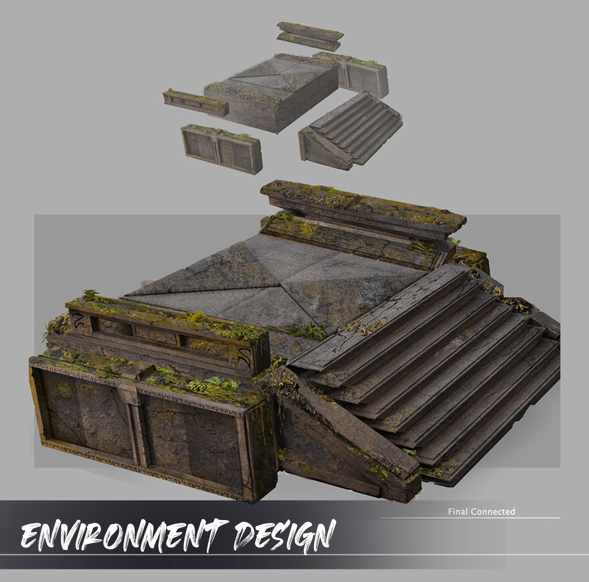 ArtStation - Environment Concept asset design B