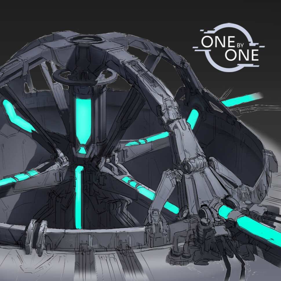 ArtStation - "One By One" Concept Art Book 2024 - Environments