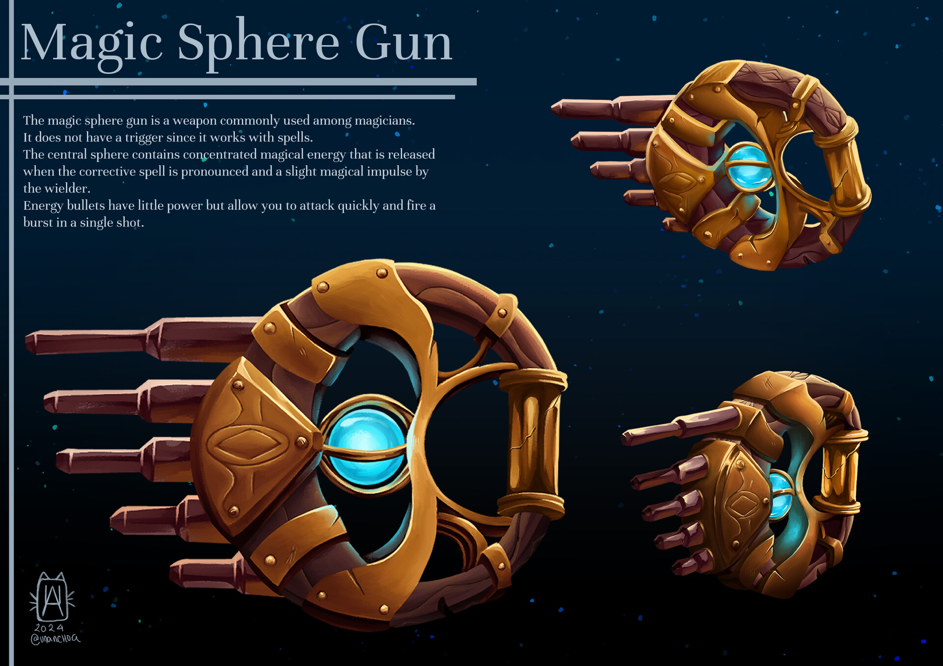 ArtStation - The Magic Sphere Gun
