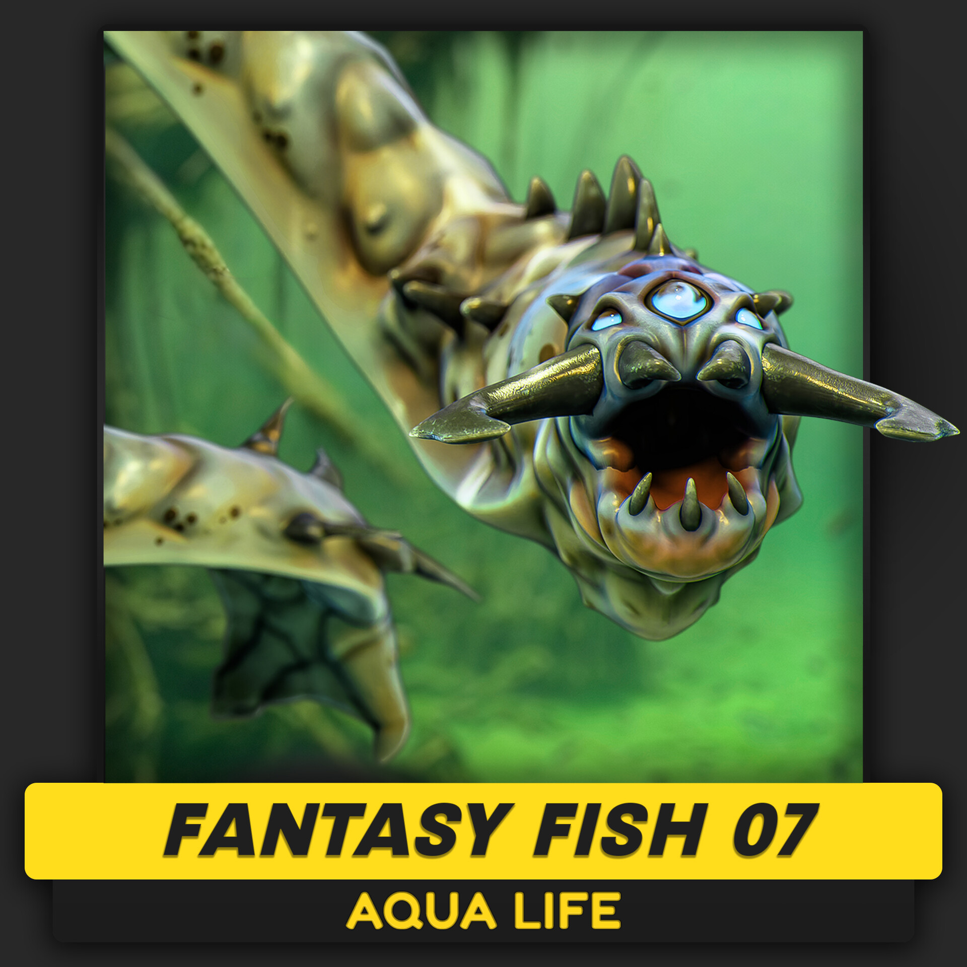 ArtStation - Fantasy Fish 07 - Aqua Life - #48