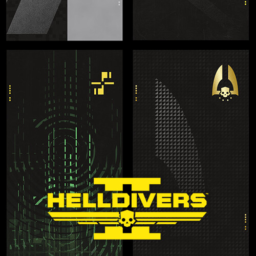 ArtStation - Helldivers 2: graphic design