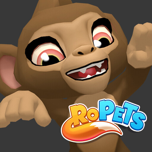 ArtStation - RoPets - Monkey Pet