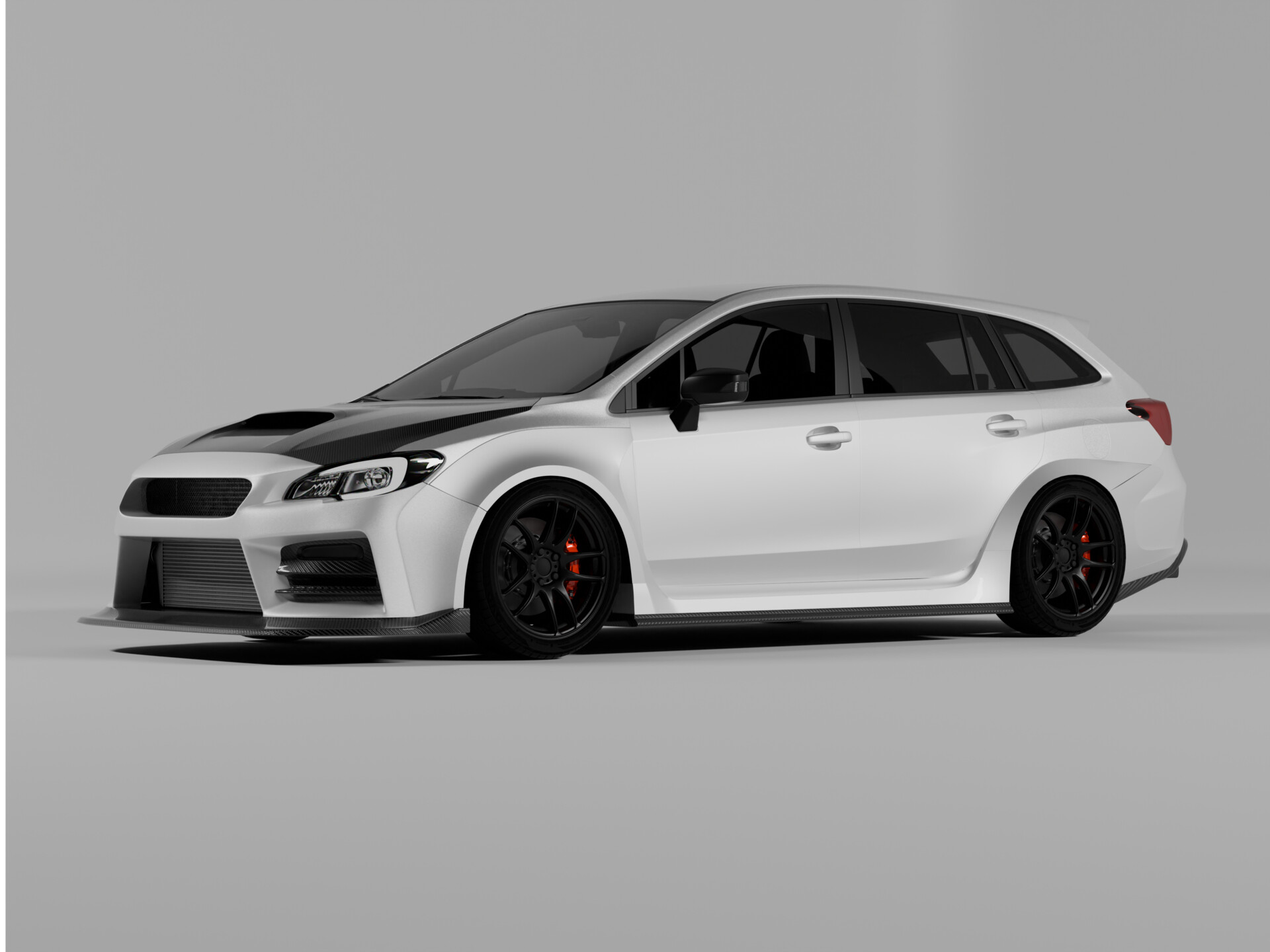 ArtStation - Subaru Levorg Custom Bodykit X Work Cr-kai