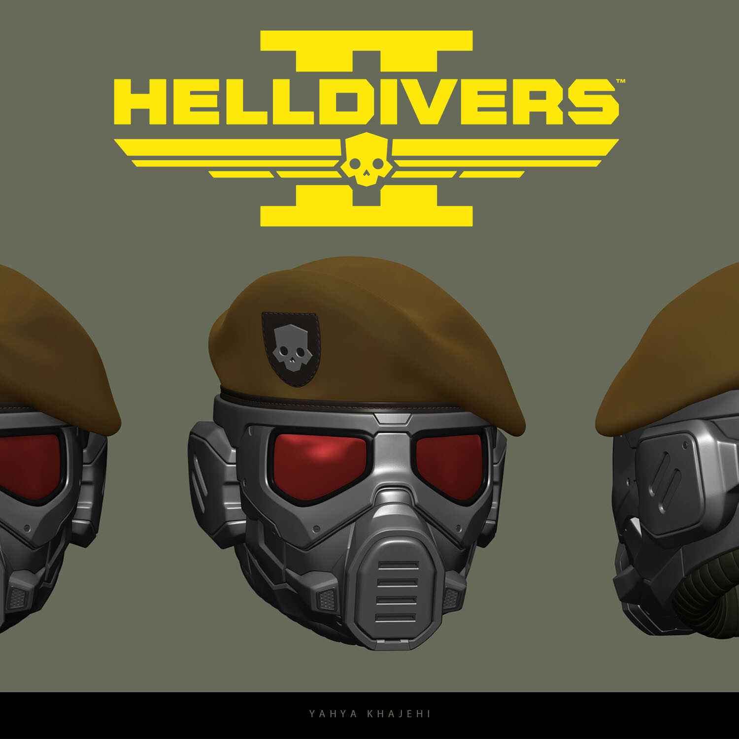 ArtStation - Helldivers 2 armors (2023)