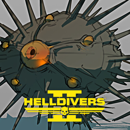 ArtStation - Helldivers 2: terminid structures