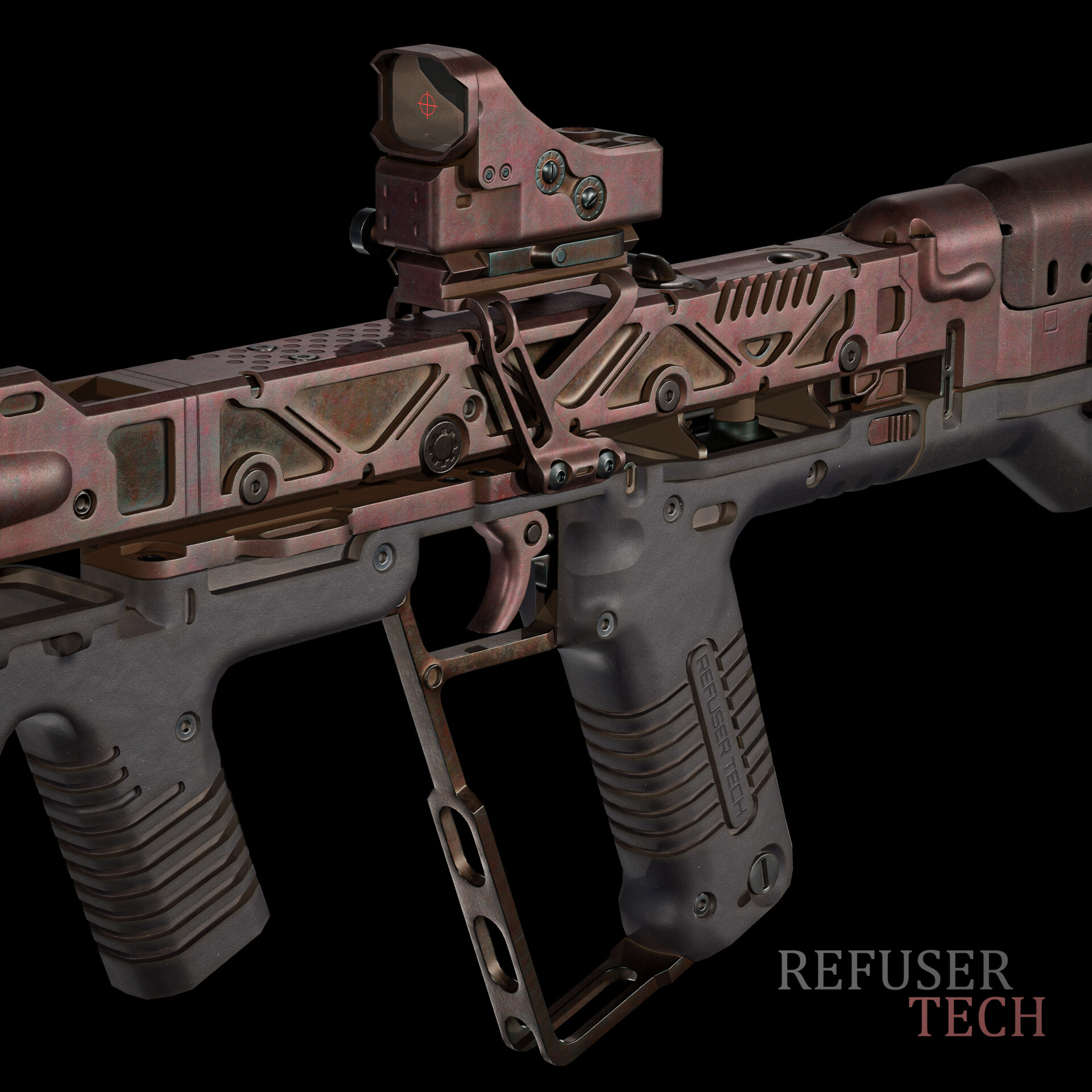 ArtStation - Energy gun