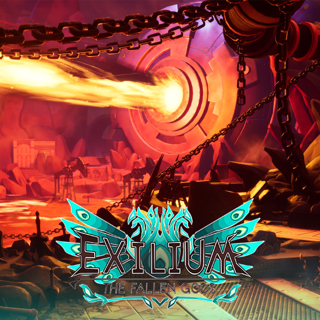 ArtStation - Exillium: The Fallen Gods - The Forge of Hephaestus