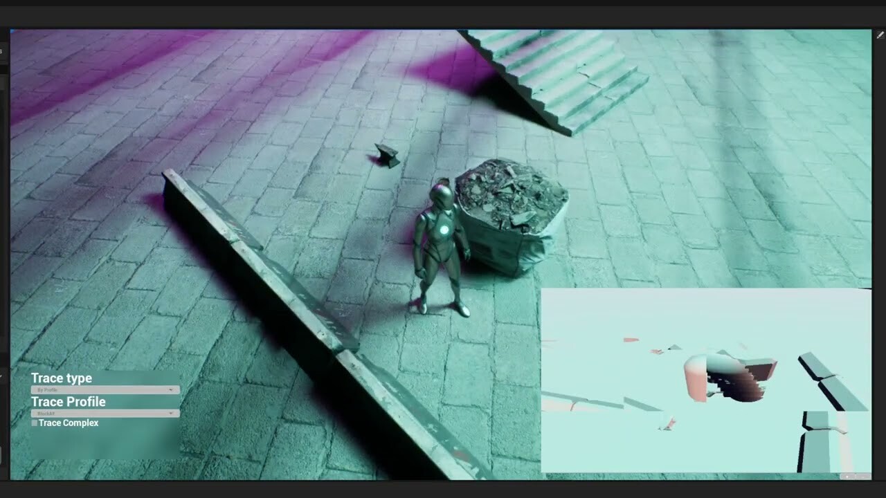 ArtStation - UE Collision Viewport