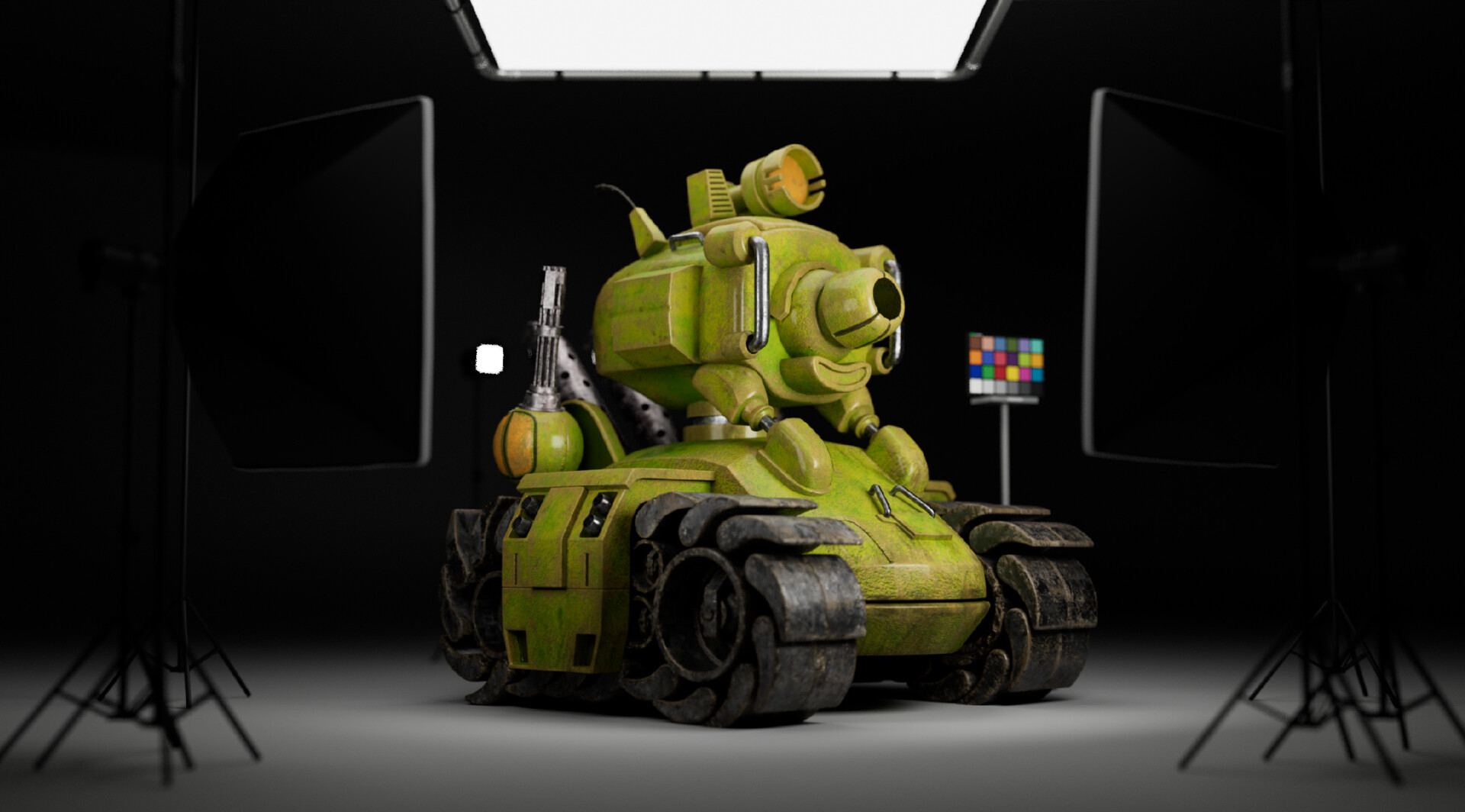 ArtStation - Metal Slug Tank SV - 001