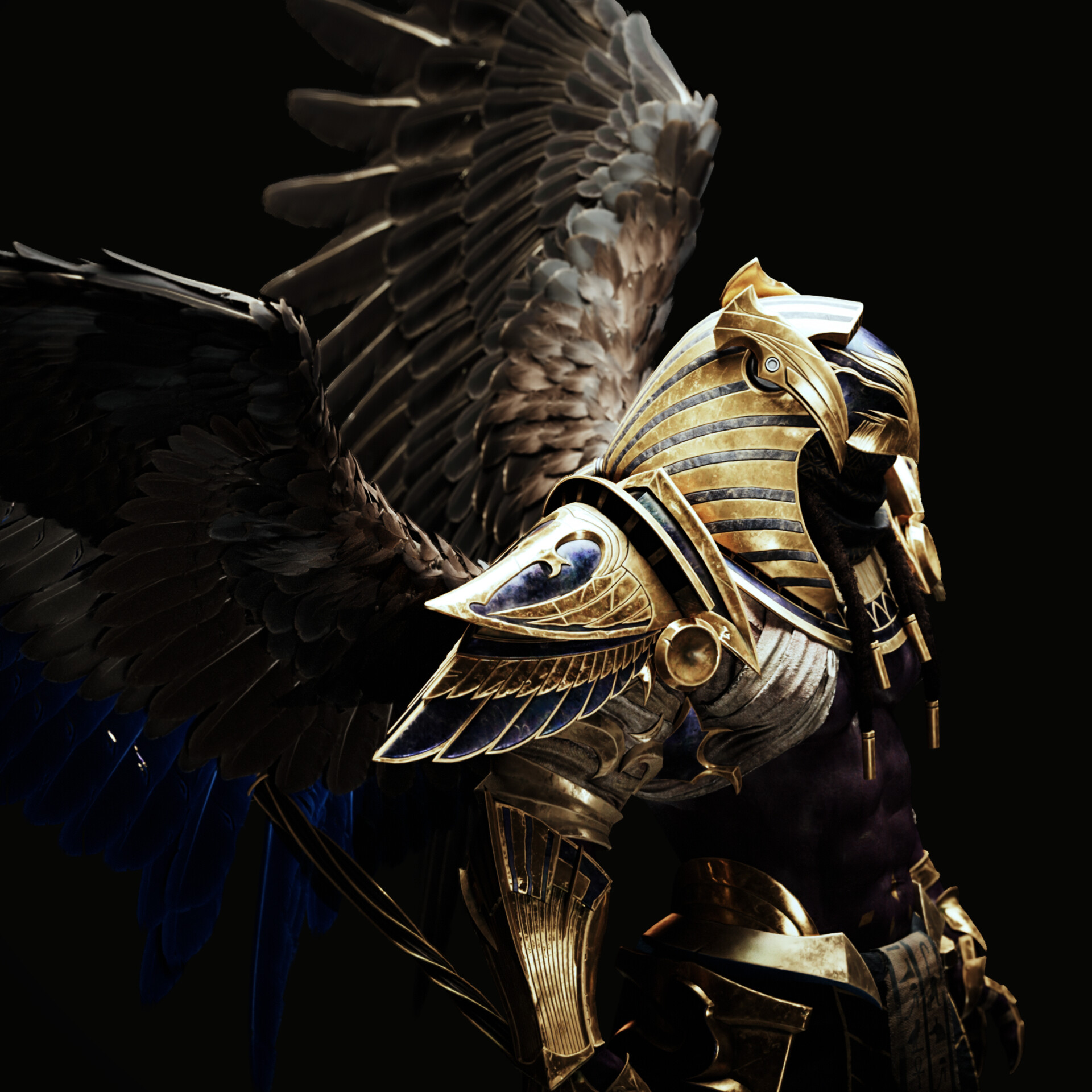 ArtStation - Guardian God Horus