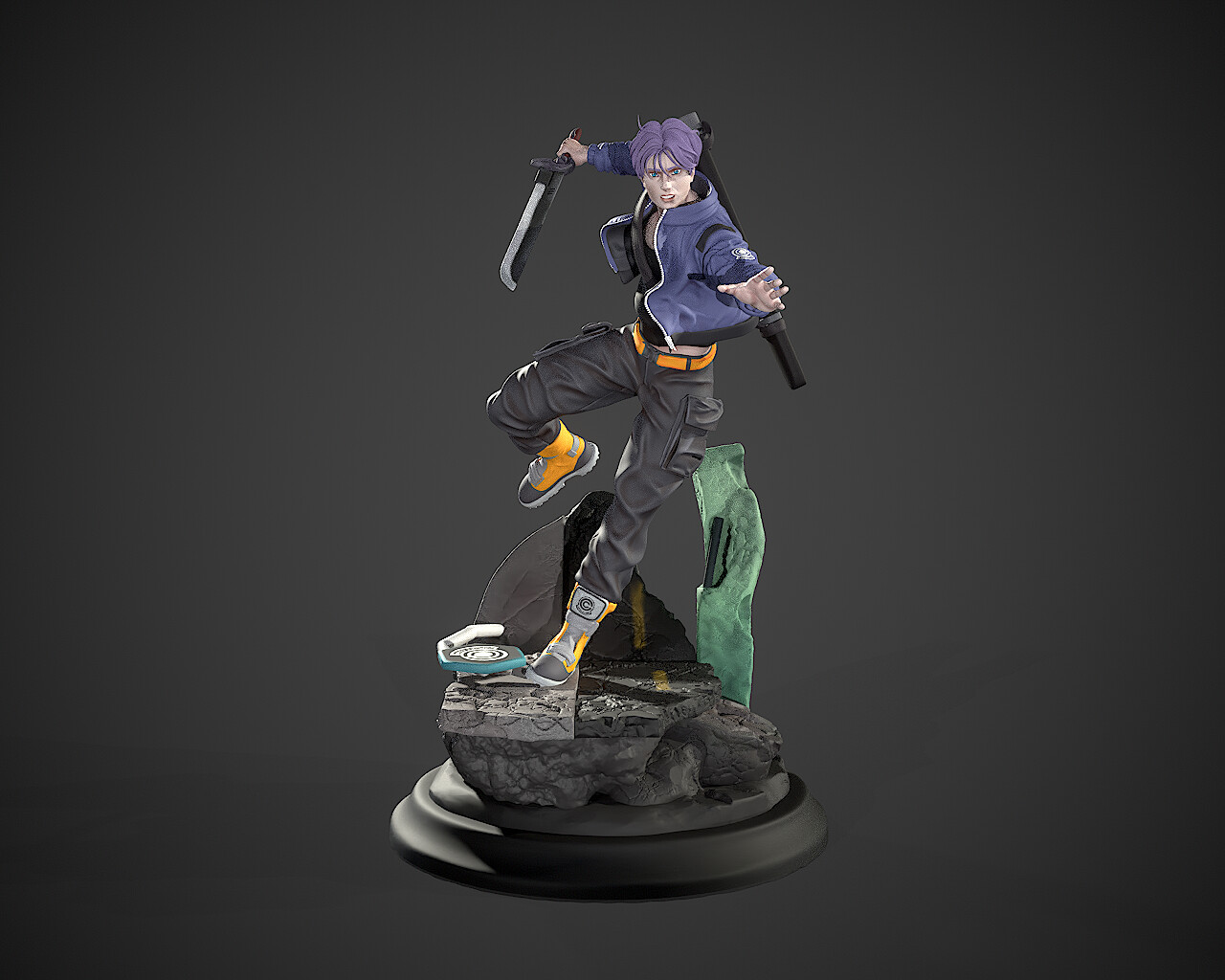 ArtStation - Trunks figure