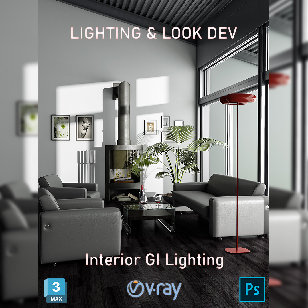 ArtStation - Interior GI Lighting.