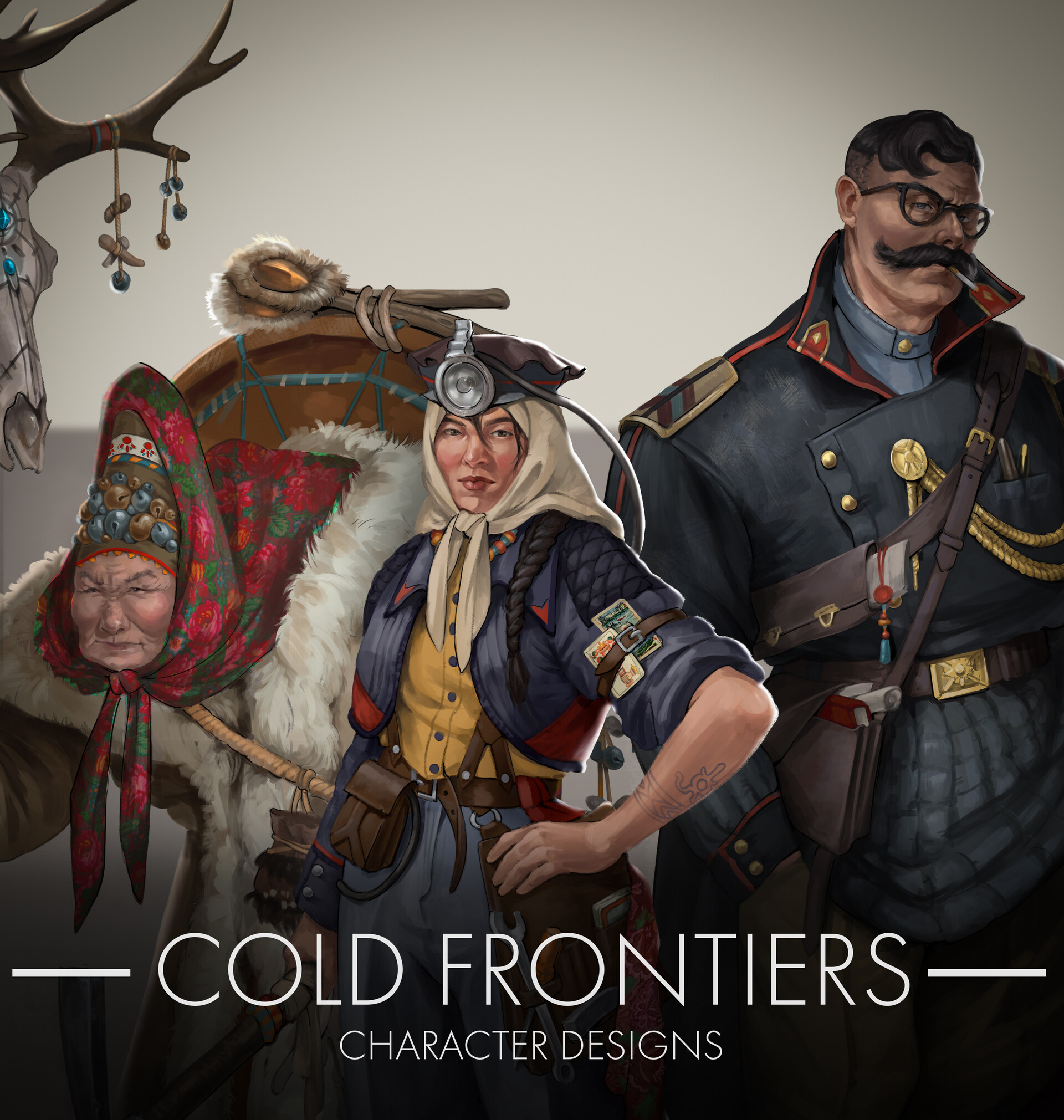 ArtStation - Cold Frontiers | Character Designs