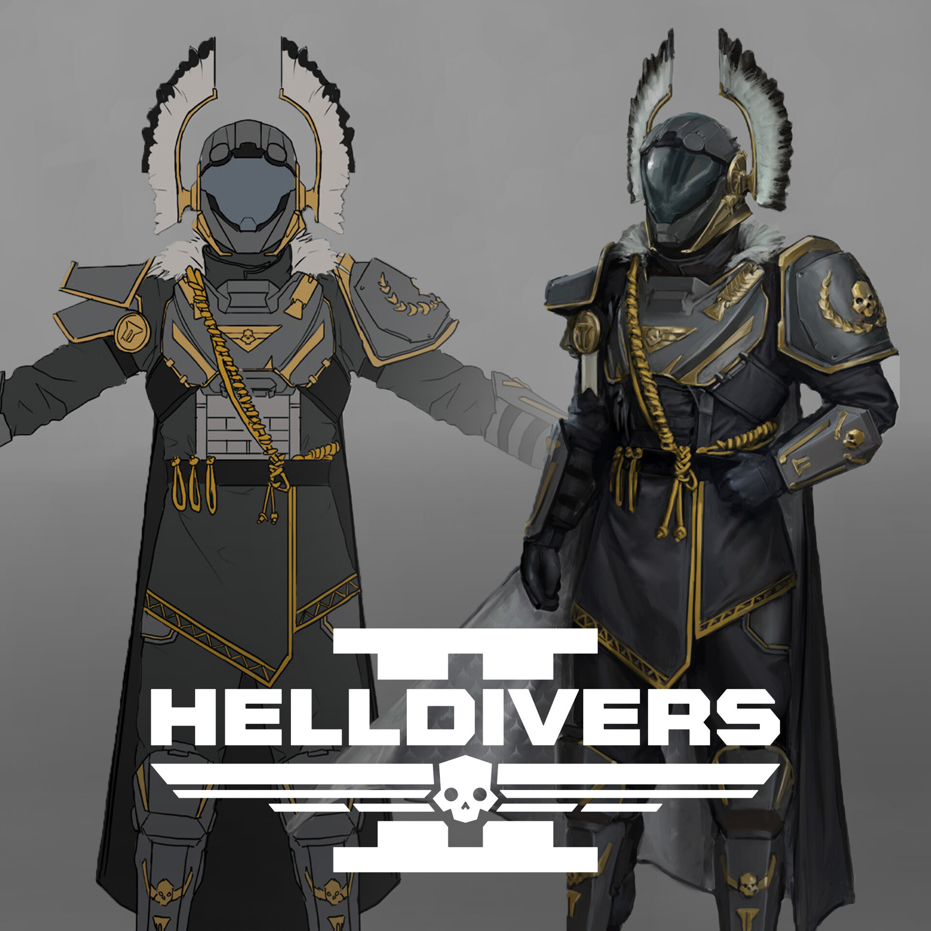 ArtStation - Helldivers 2: Armour Concepts - Launch Content