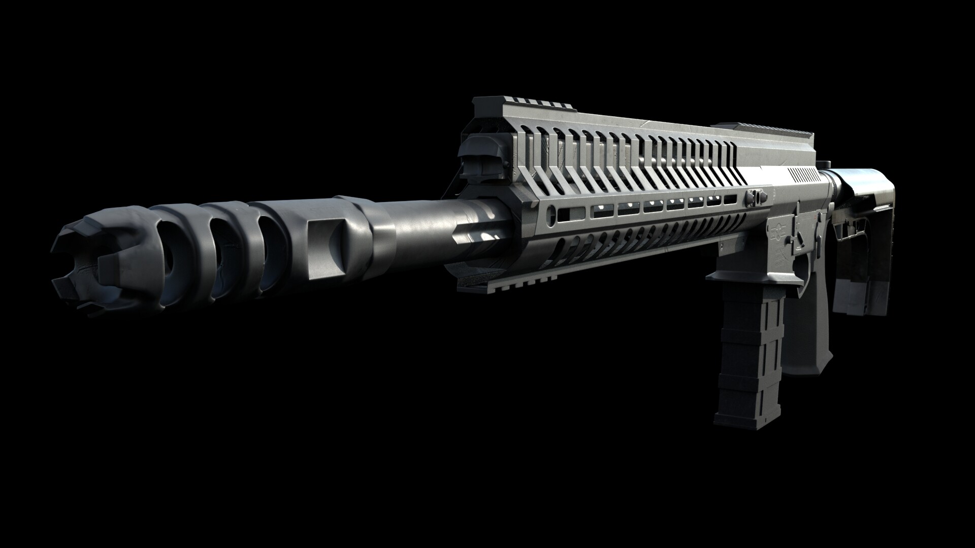 ArtStation - P4-15 Edge POF USA WEAPON