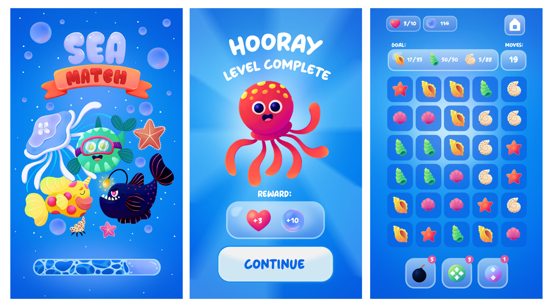 ArtStation - Game loading page (personal project)