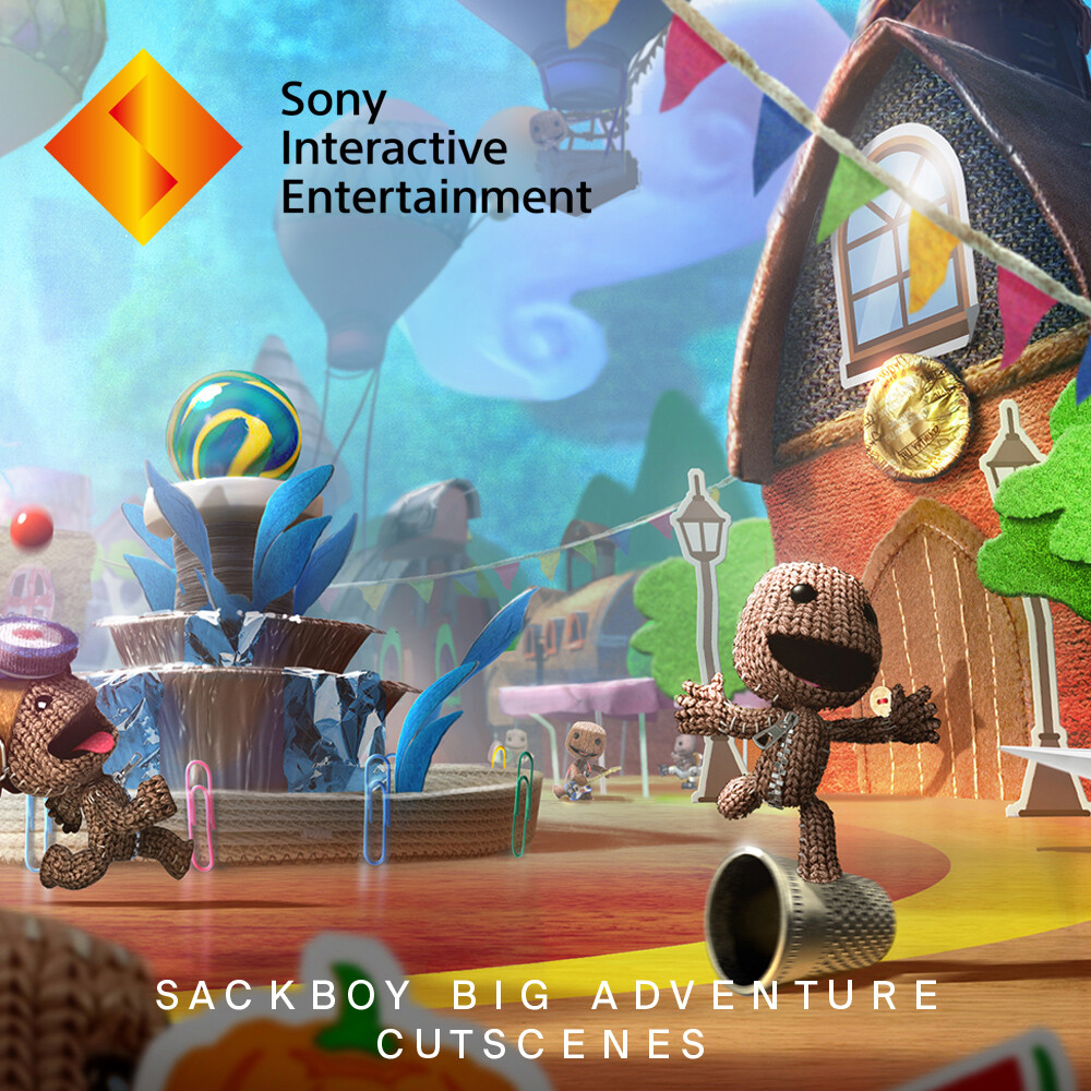 ArtStation - Axis Studios / Sackboy A Big Adventure cutscenes