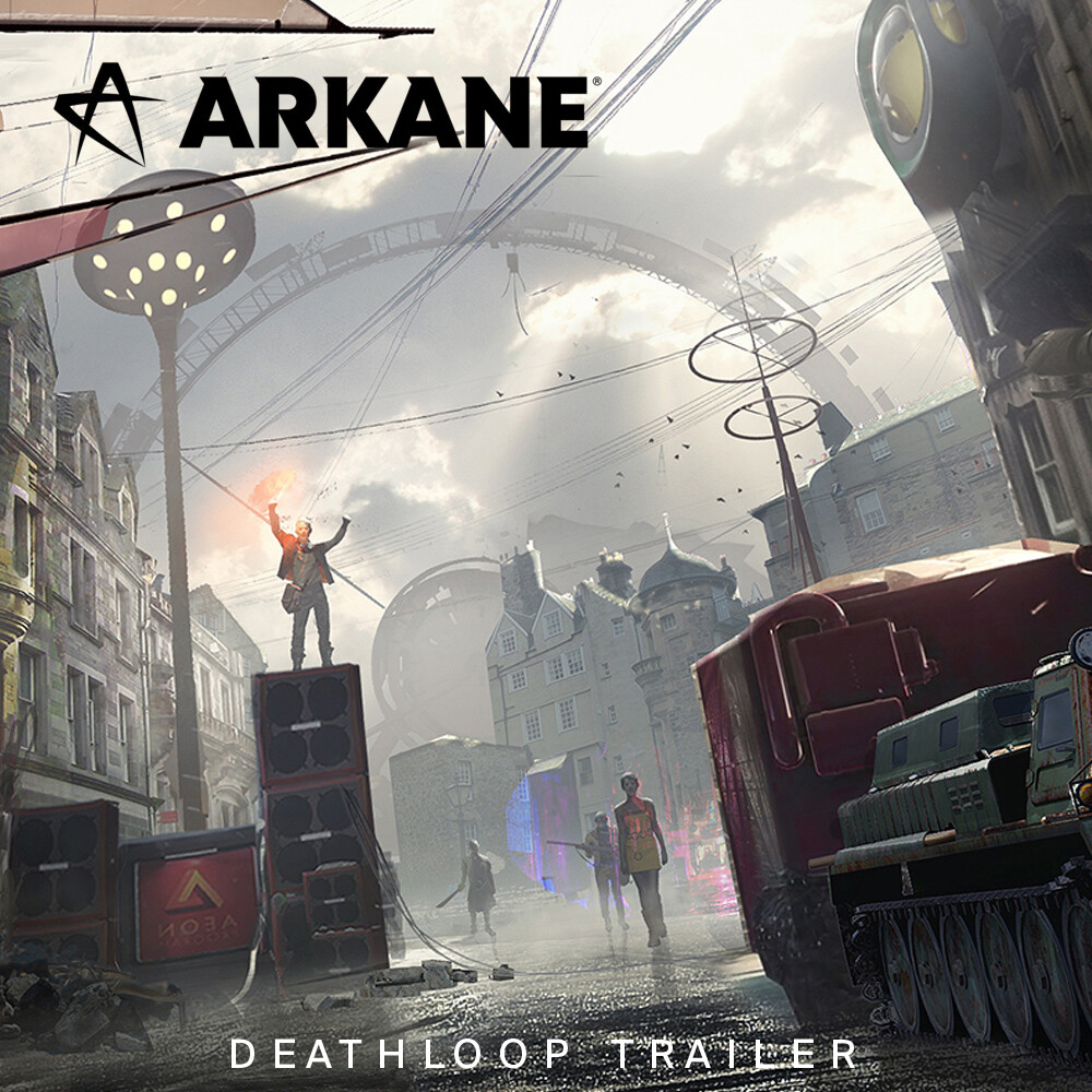 ArtStation - Axis Studios / Deathloop trailer