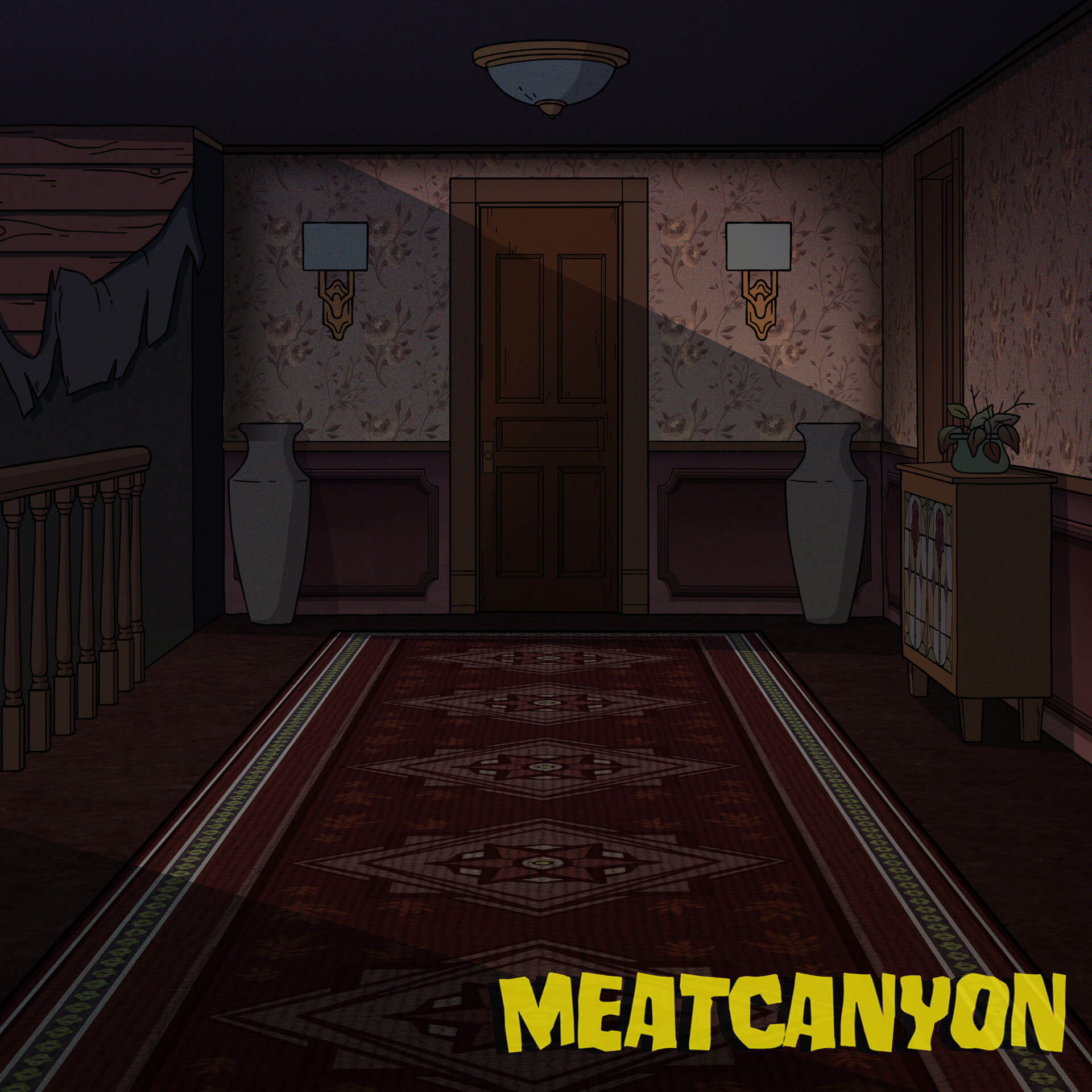 Nicholas (Cole) Jordan - "GHOST HUNTERS | Melvins Macabre" Background Art