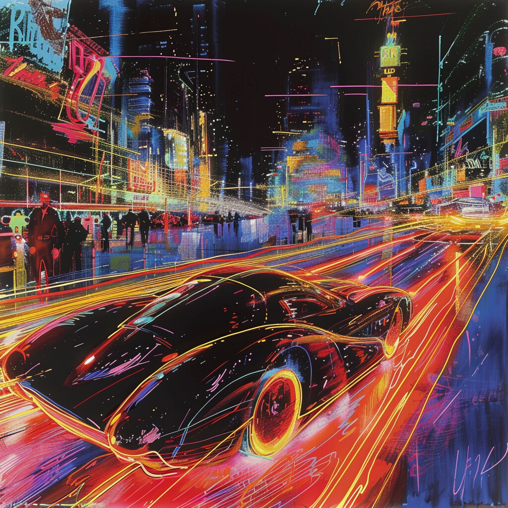 ArtStation - Neon Racers Part 2