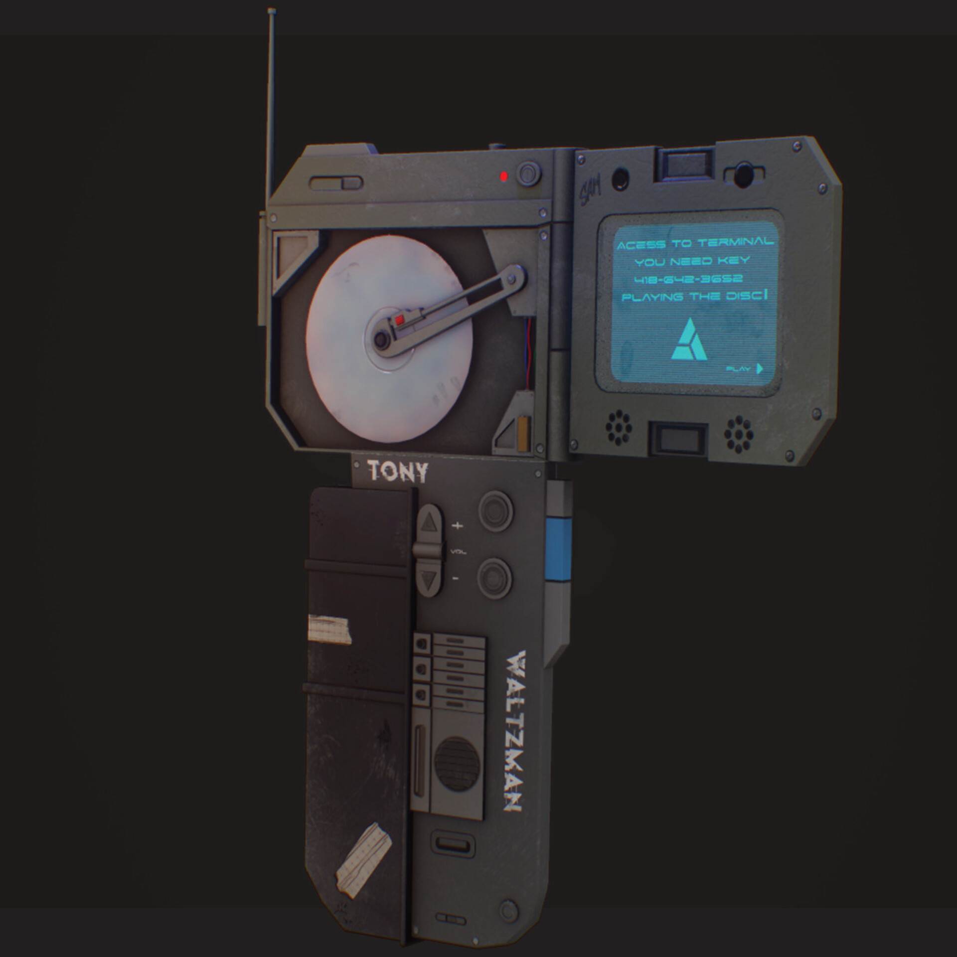 ArtStation - Disc Player