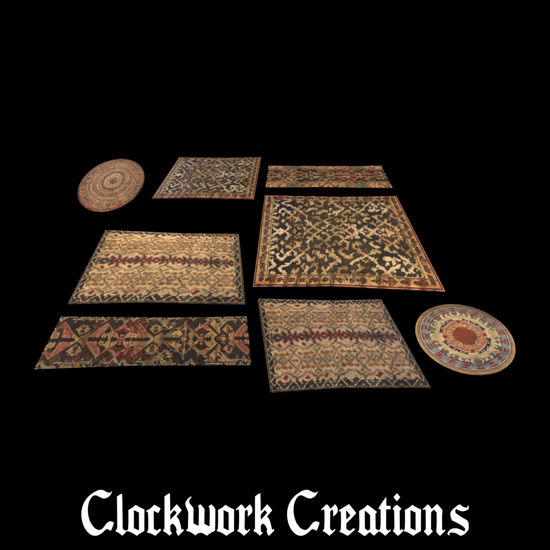 ArtStation - Medieval Rugs Kit