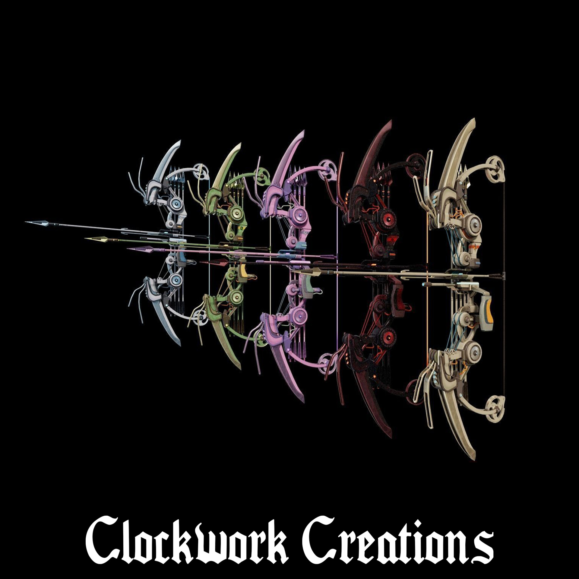 ArtStation - Sci-Fi Compound Bow Pack