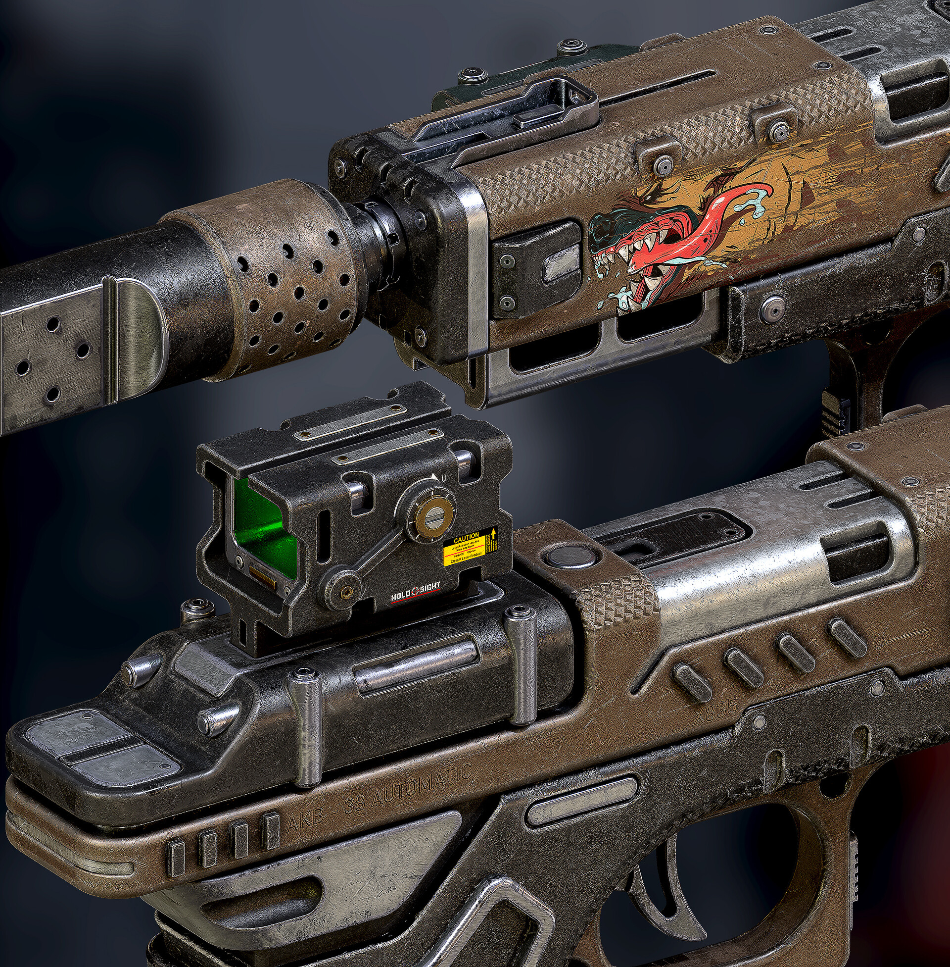 ArtStation - Guns Akimbo - Hyena