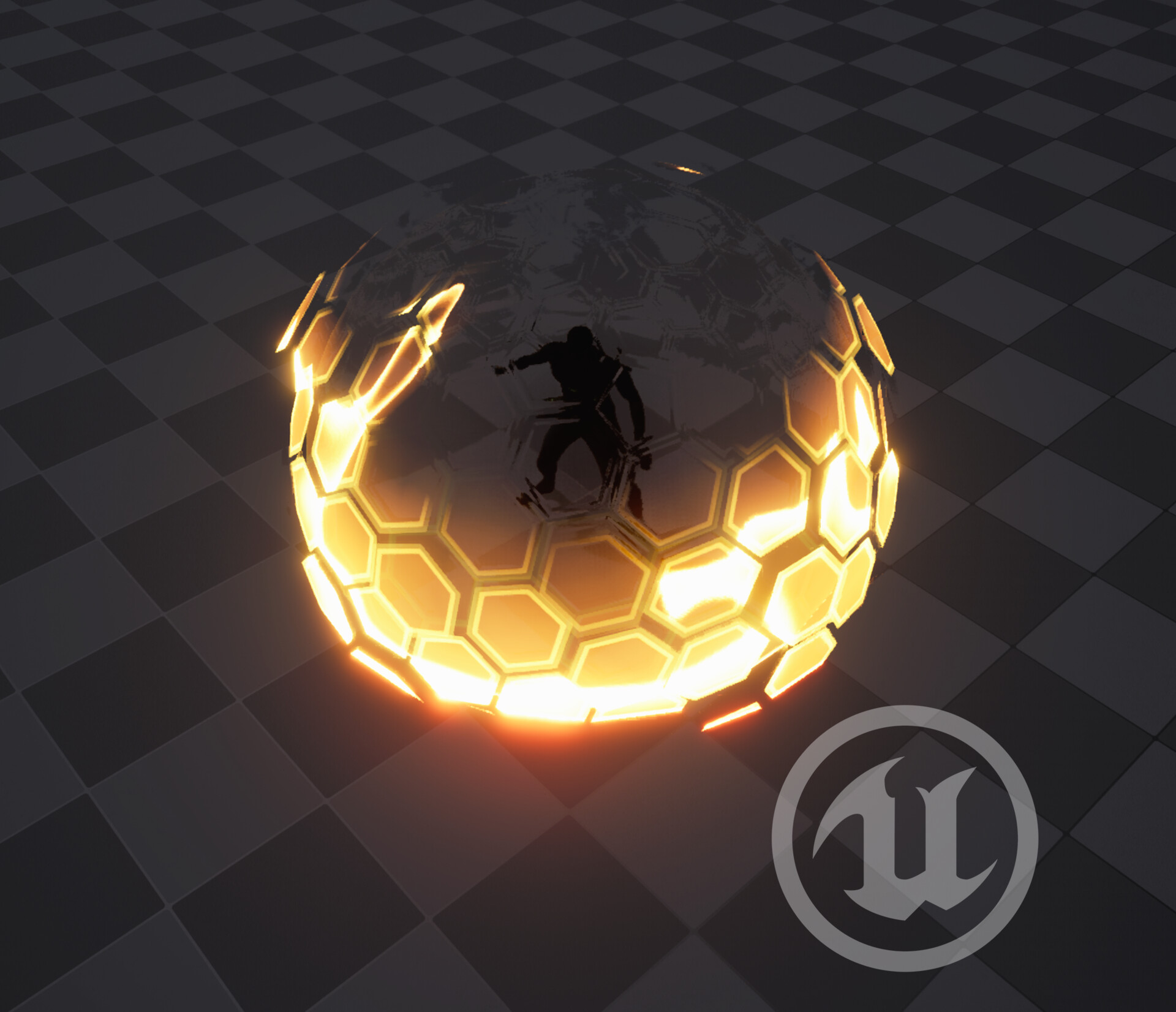 ArtStation - VFX Hex Shield