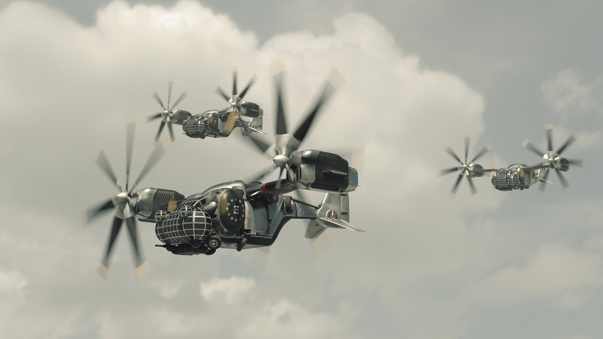 ArtStation - Fallout 2-inspired Vertibird