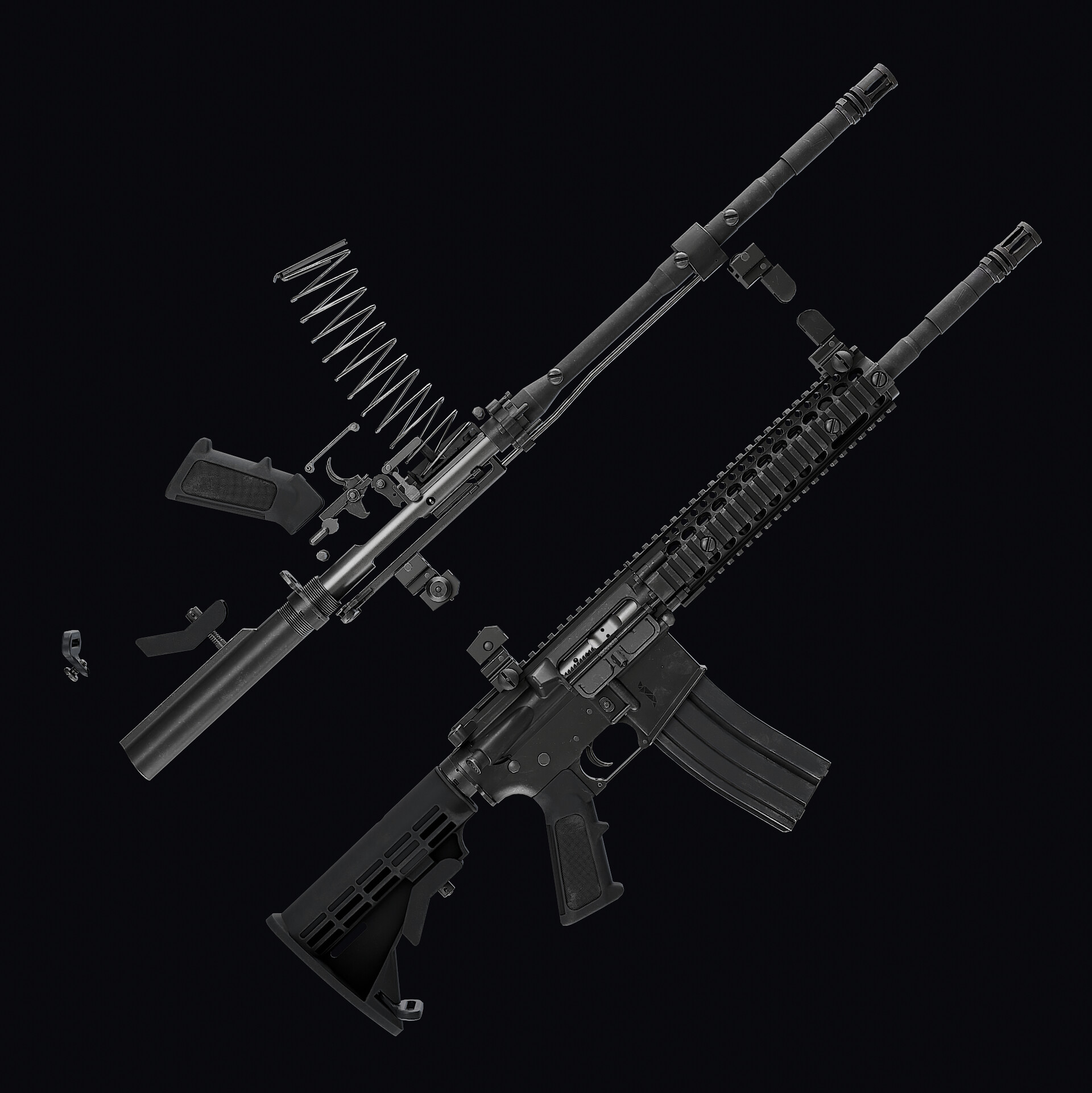 ArtStation - AR-15