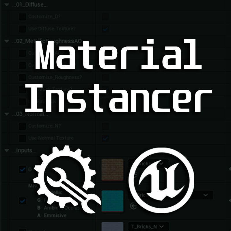 ArtStation - Material Instancer - Unreal engine Script