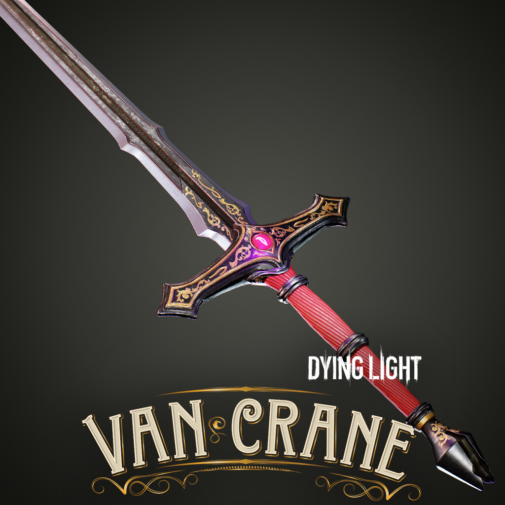ArtStation - Dying Light Van Crane DLC - Vampire Sword