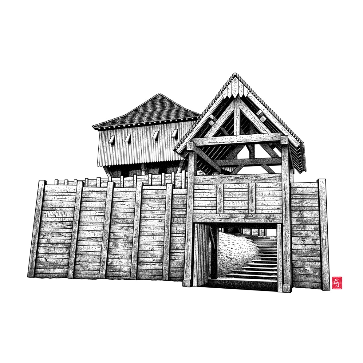 ArtStation - Motte castrale