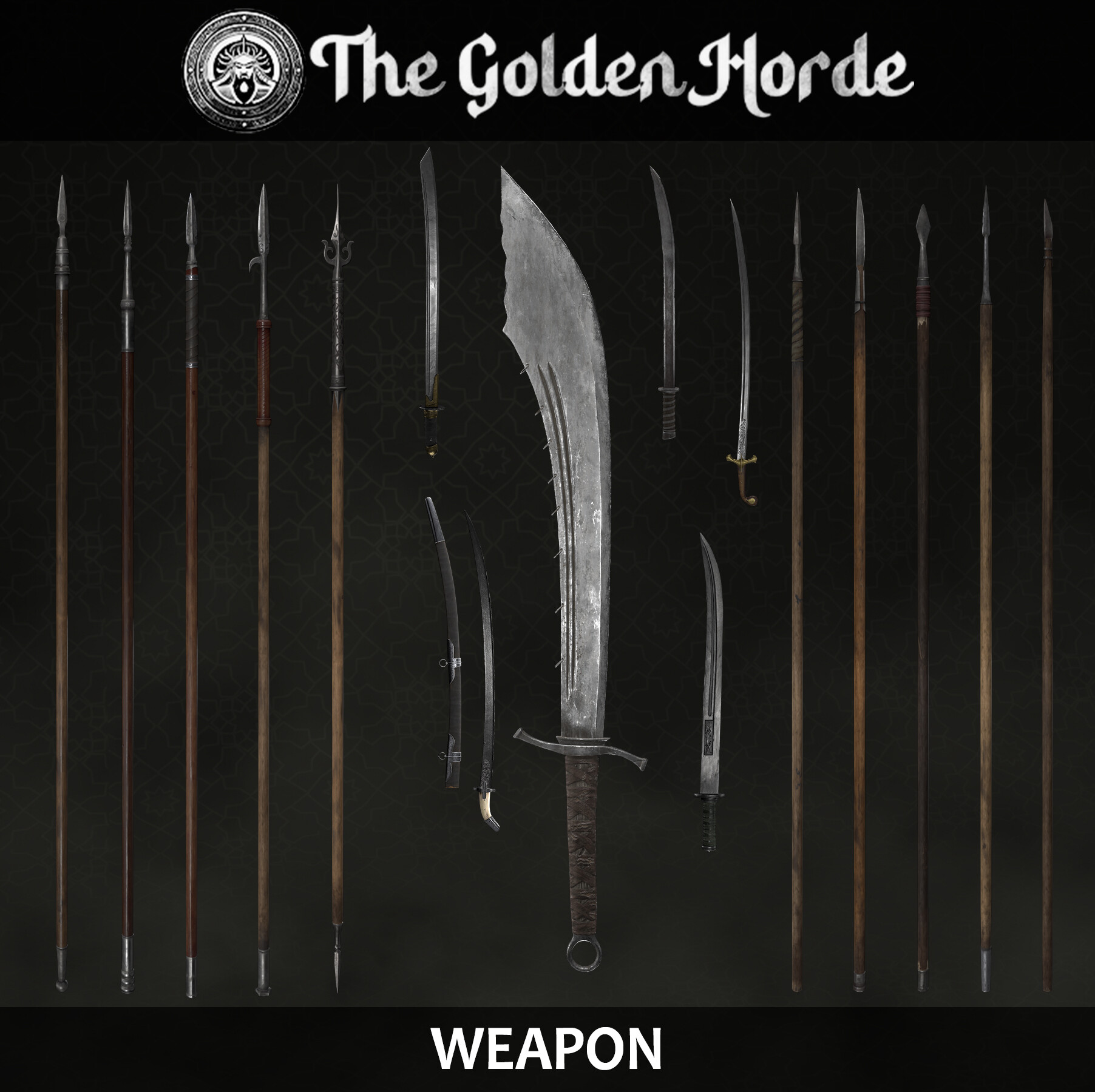 ArtStation - Weapon for The Golden Horde