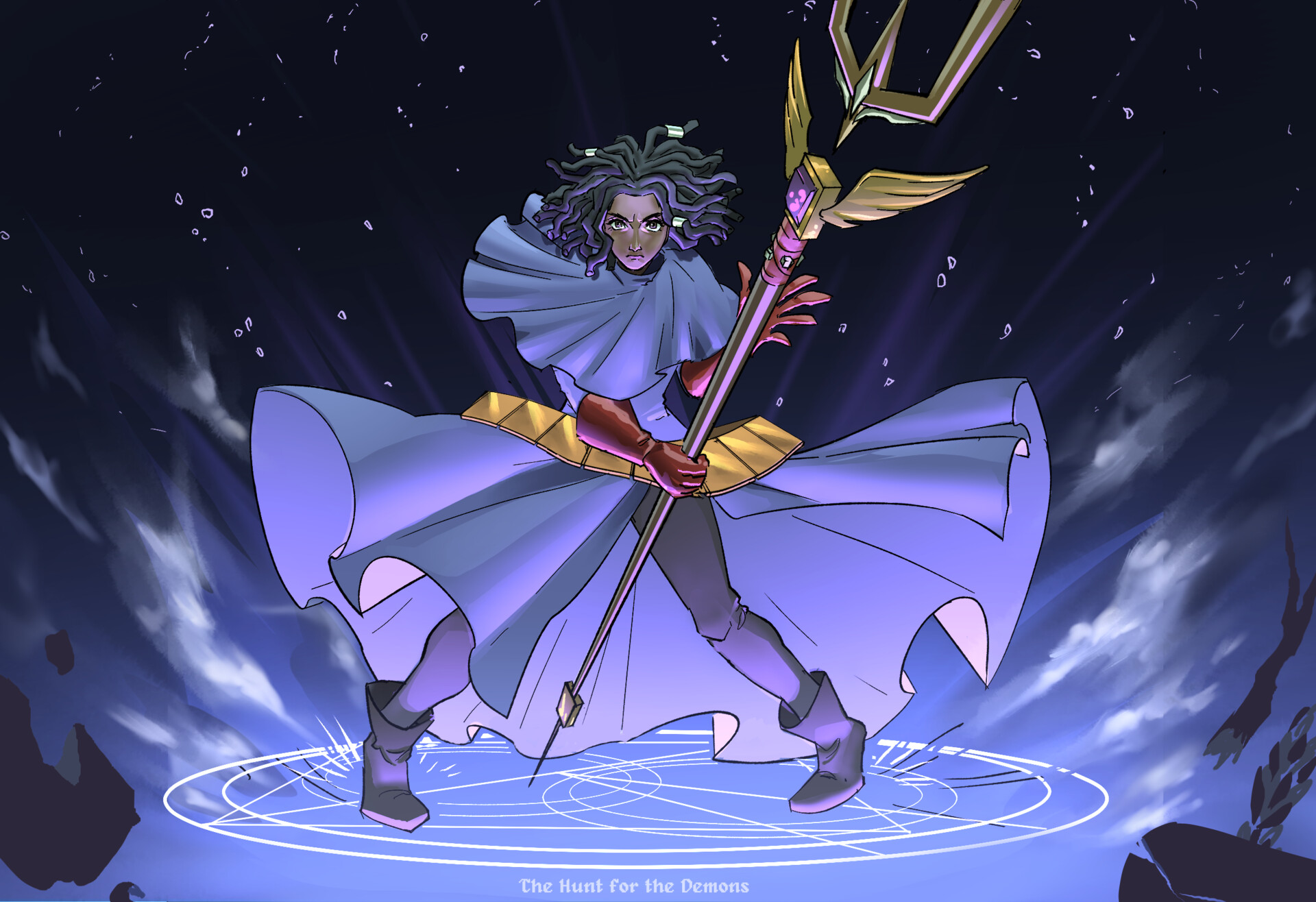 ArtStation - The Hunt for the Demons - webcomic