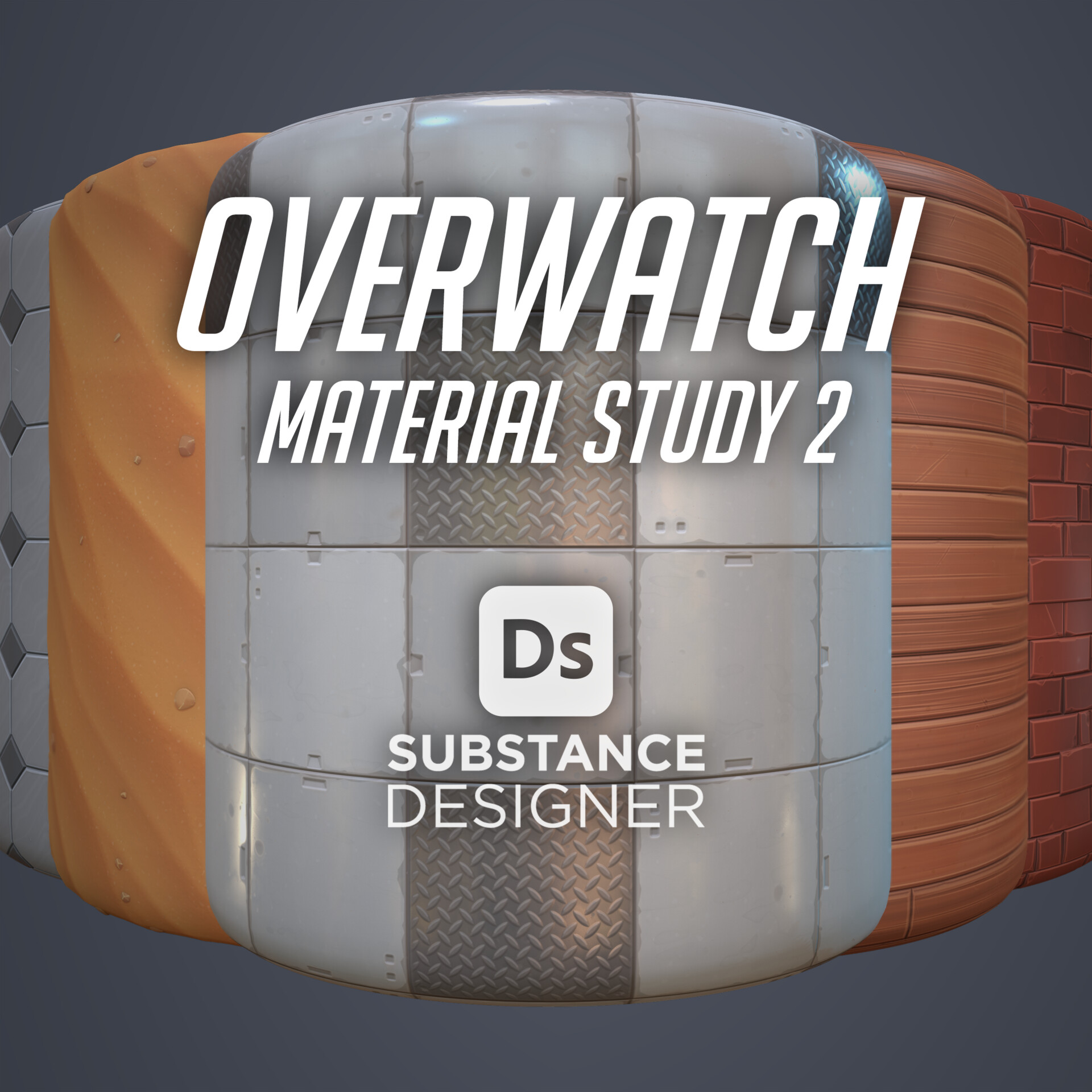 ArtStation - Overwatch Material Studies 2